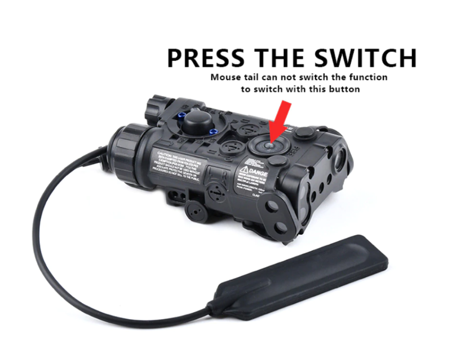 NGAL Green Laser with LED Light (Plastic Version) - Black – Skirmshop