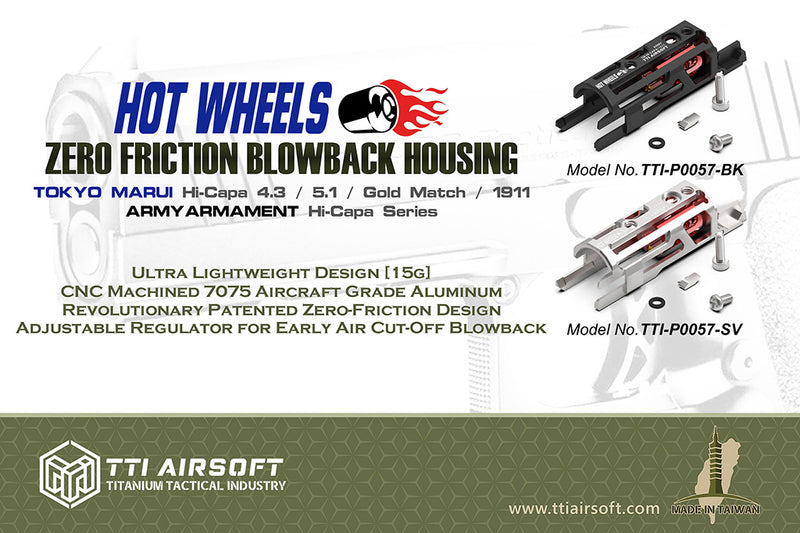 ARMY/TM Hi Capa Light Weight BBU - Black – Skirmshop