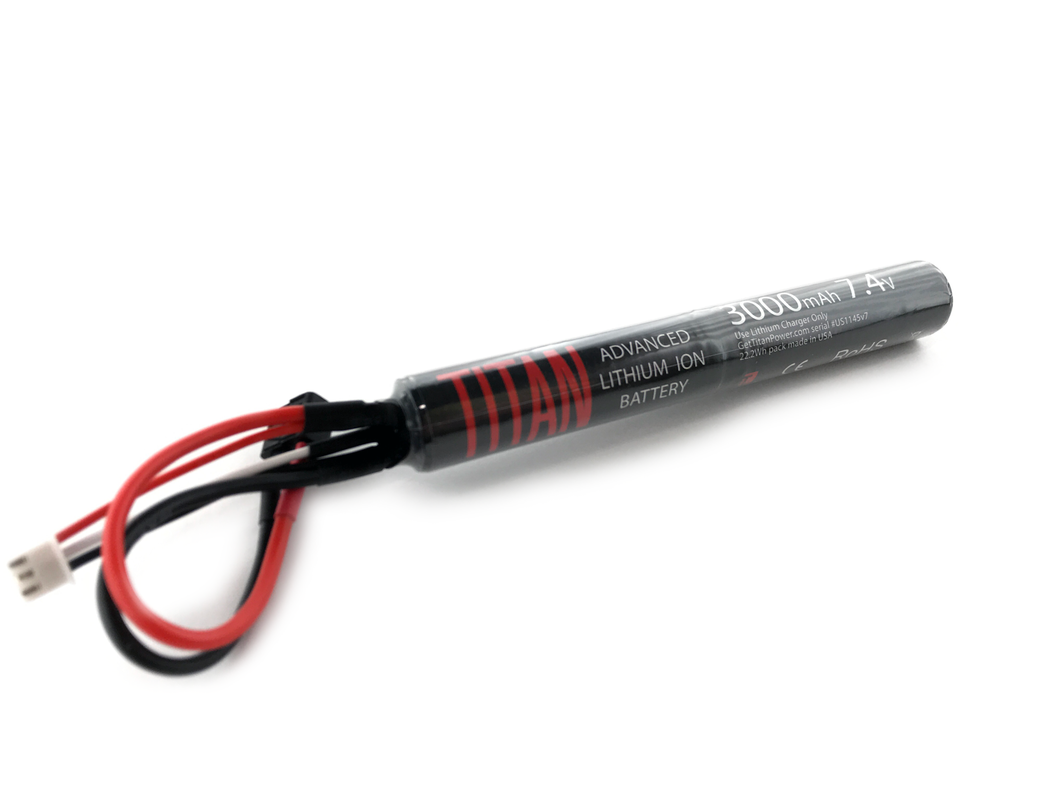 Lithium Ion 3000MaH 7,4V Stick T-Plug – Skirmshop