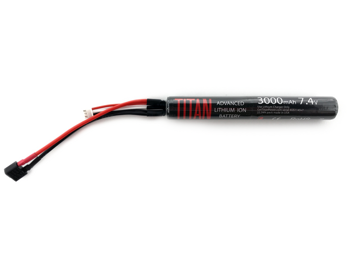 Lithium Ion 3000MaH 7,4V Stick T-Plug – Skirmshop