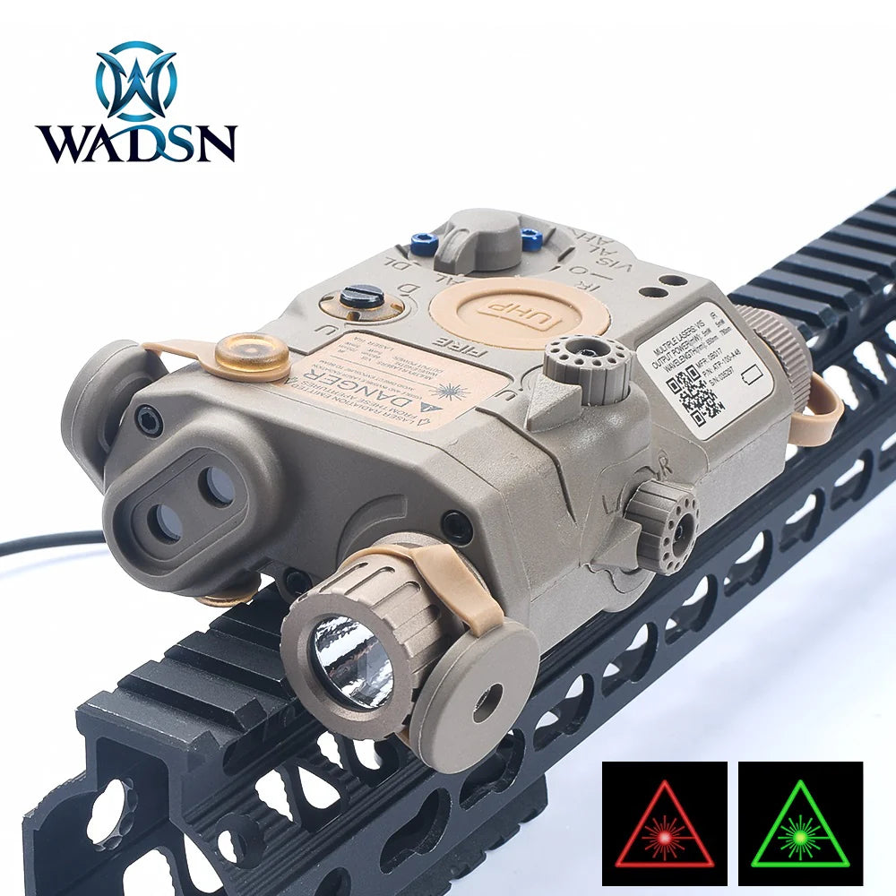 WADSN PEQ15 LA5-C UHP Integrated Dual Color Laser / Light Device - TAN ...